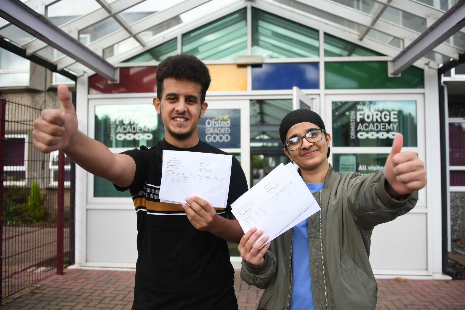 Ormiston Forge Academy - Forge Students Collect Post-16 Results