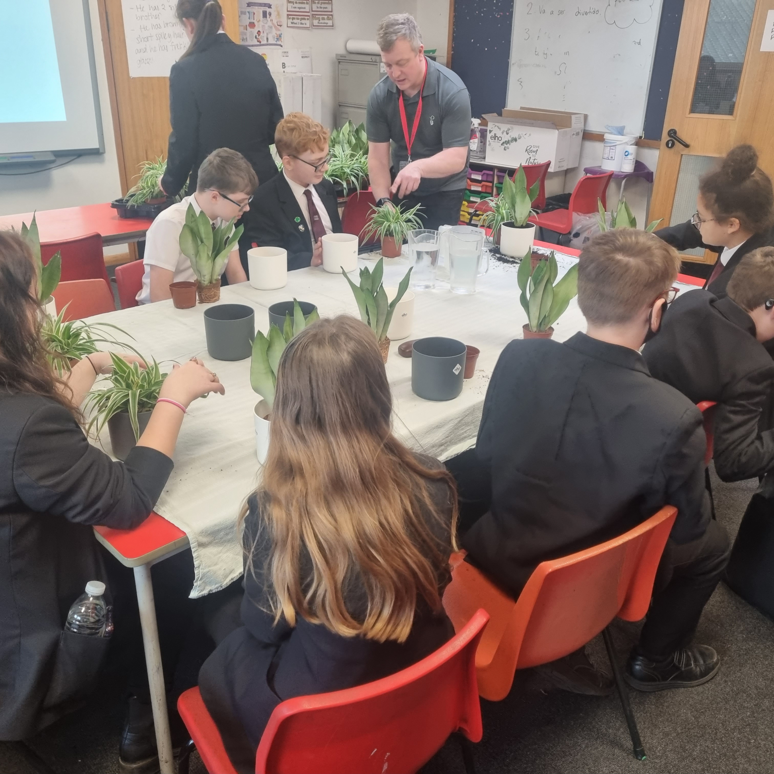 Ormiston Forge Academy - Urban Planters - Global Action Plan