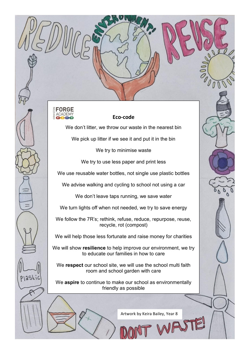 Ormiston Forge Academy - Winner Of Eco-Code Design Announced