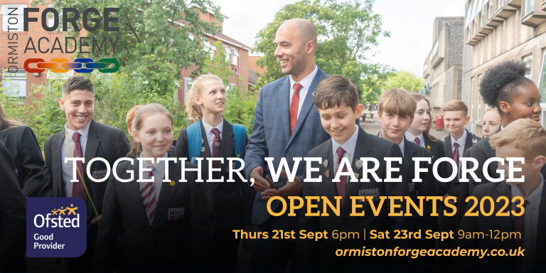 Ormiston Forge Academy - Open Events